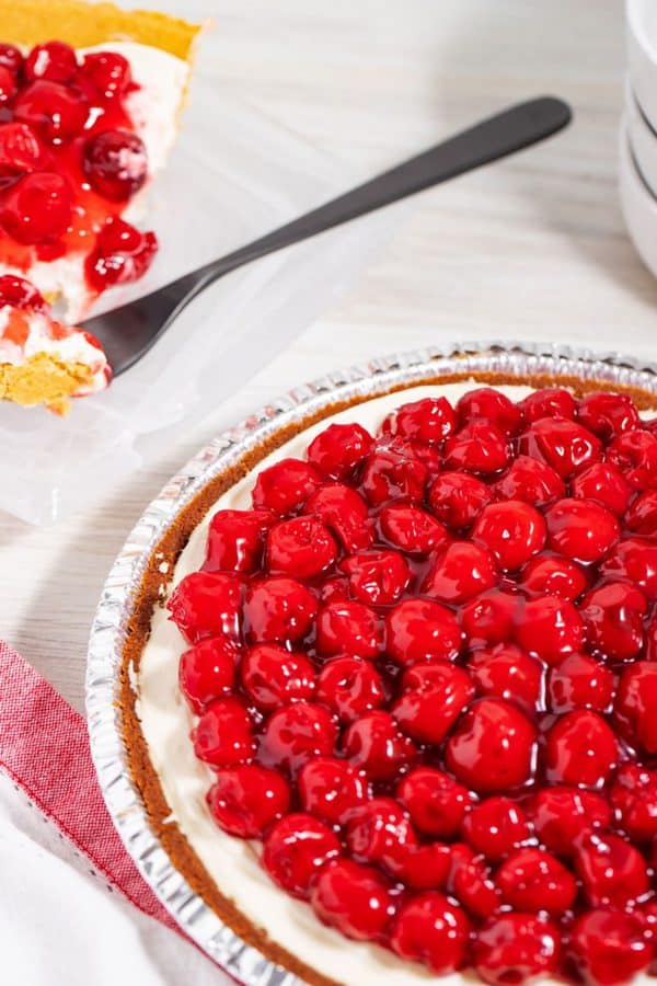 Easy Cherry Pie Recipe With Canned Filling And Graham Cracker Crust