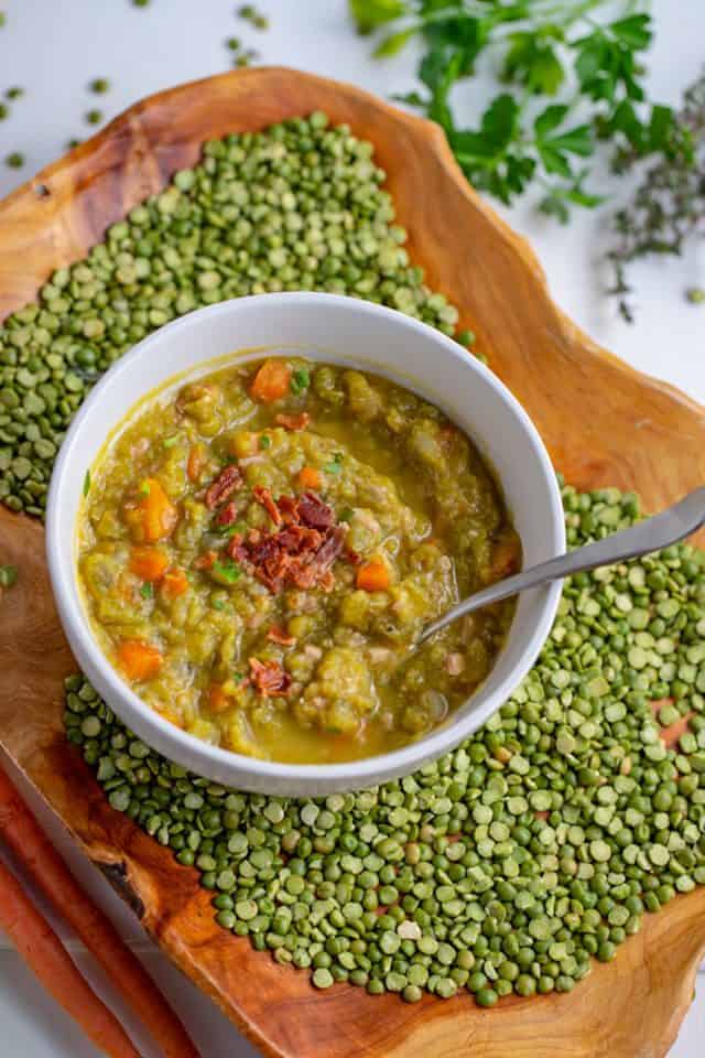 The Secret to the Best Split Pea Soup (Ham Bone) - The Tasty Tip