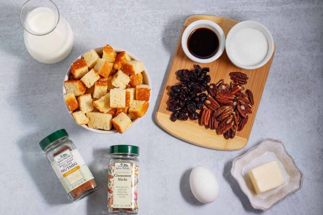 Easy Leftover Cake Bread Pudding Recipe - The Tasty Tip